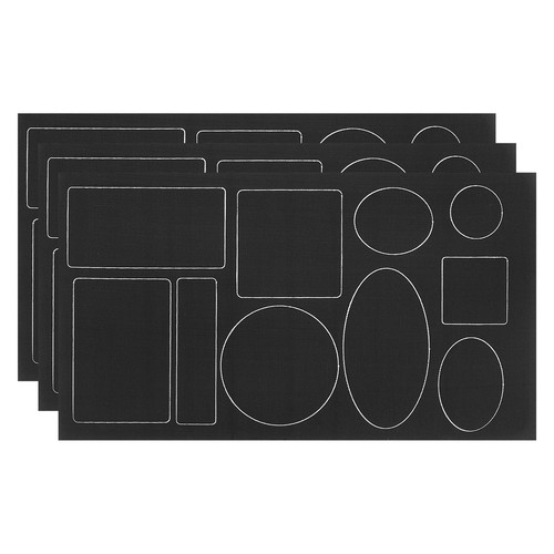 3 Pcs Down Jacket Repair Patch, Nylon Jacket Patch Kit Oval/Rectangle ...