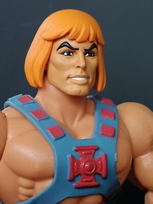 HE-MAN HEAD FILMATION STYLE CUSTOM - MOTU MASTERS OF THE UNIVERSE | eBay