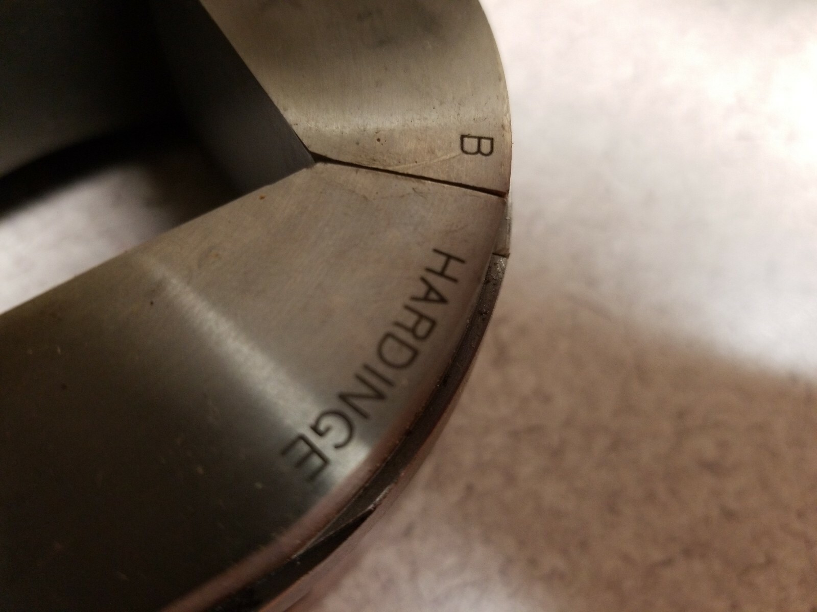 HARDINGE S35 2” SMOOTH SQUARE COLLET PAD (D1) | eBay