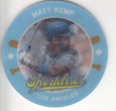 2013 Hometown Heroes Sport Discs #13 Matt Kemp - NM-MT | eBay