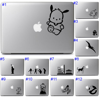 Cute Cool Sticker Vinyl Laptop Decal for Laptop Notebook Apple Macbook ...