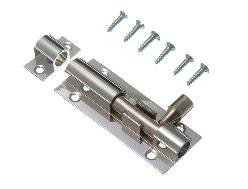 3 X Door Bolts Chrome Plated Brass Latch Sliding Catch 2 1/2 Inch 63mm ...