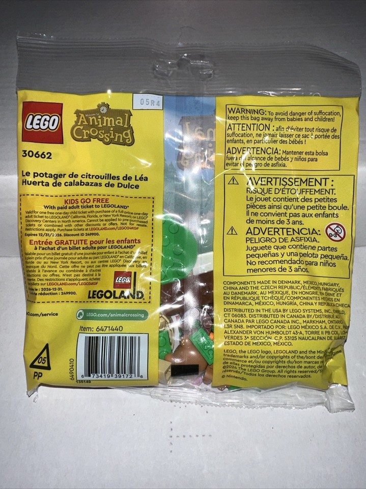LEGO 30662 Animal Crossing Maple's Pumpkin Garden NEW SEALED | eBay