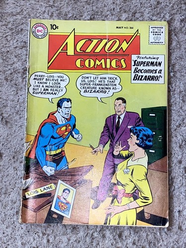 Vintage Action Comics Superman Dc National Comics 264 | eBay