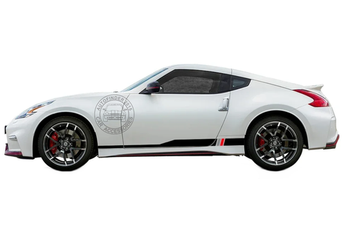 2 PCS Car Side Sticker For Nissan 350Z 370Z Fairlady Z33 Z34 Racing ...