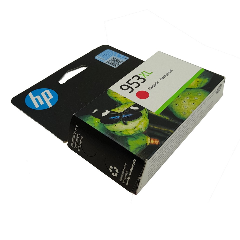 HP 953XL Original Magenta Ink Cartridge for HP OfficeJet Pro 7700, 8200 ...