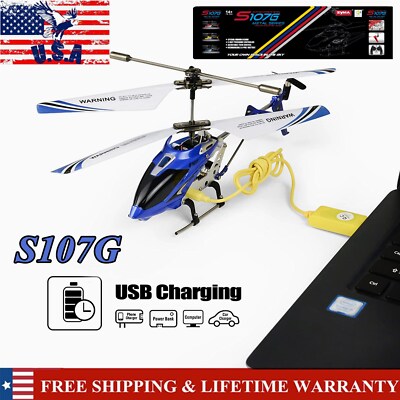 3.5CH Remote Control Helicopter Syma S107G RC Helicopter w/ Gyro Toy ...