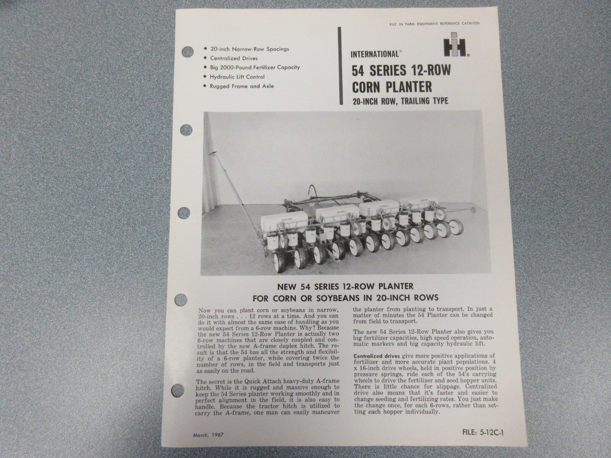 12 Inch Row Corn Planter Used John Deere 1760 Planters For Sale 57