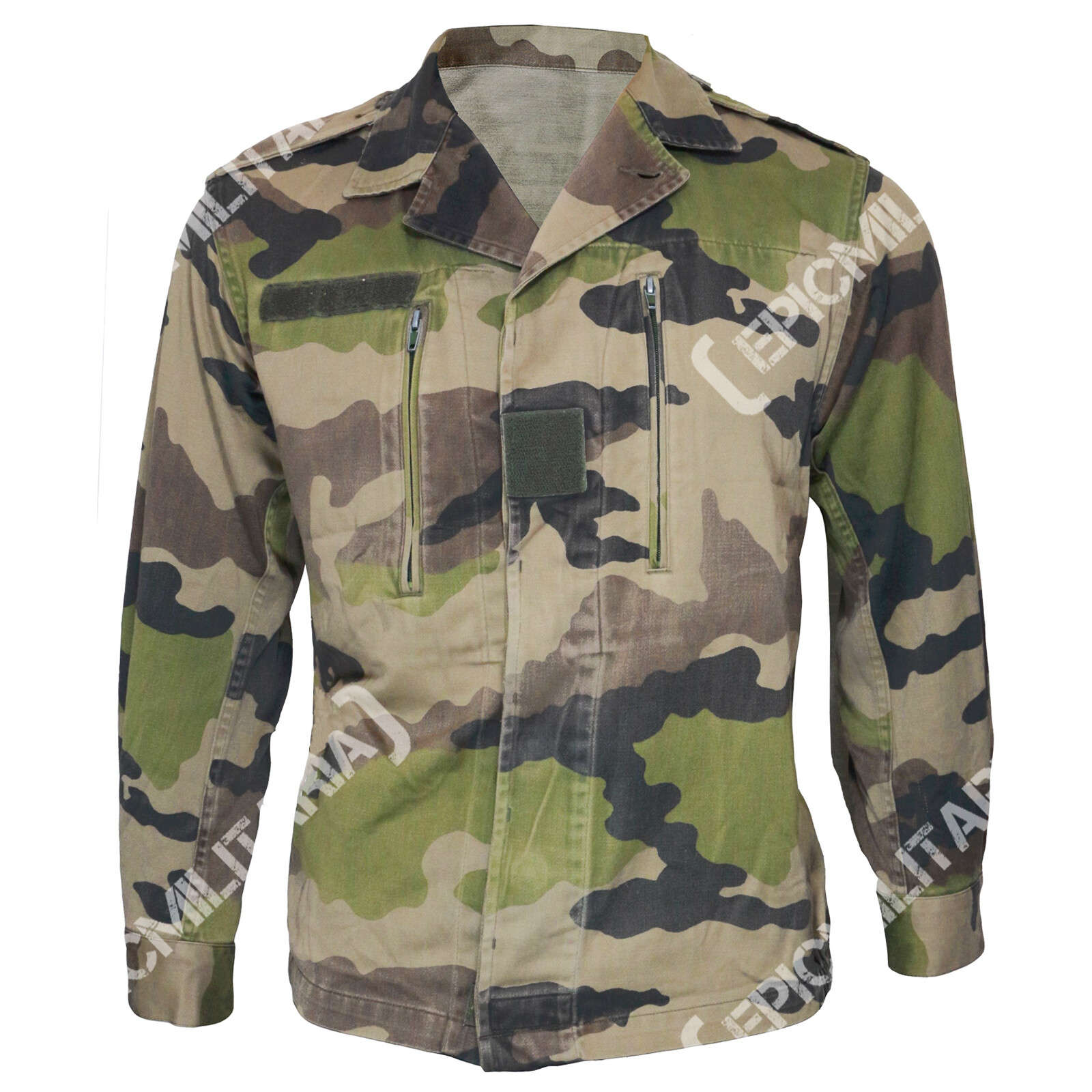 Original French Army Military F2 CCE Camouflage Top Jacket Coat Shirt ...