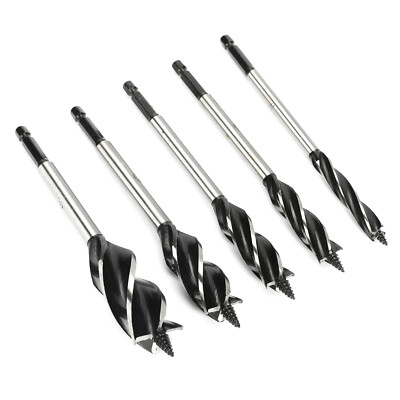 Schlangenbohrer Ø 10mm - 35mm Holzbohrer Spiralbohrer Lang 165mm Holz ...