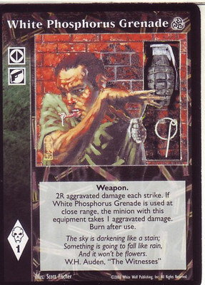 White Phosphorus Grenade