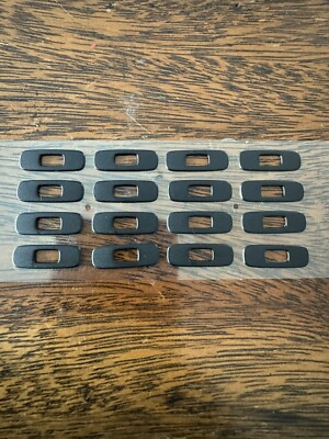 OAKLEY GASCAN AUTHENTIC REPLACEMENT ICONS MATTE BLACK ONE SET 2 PIECES ...