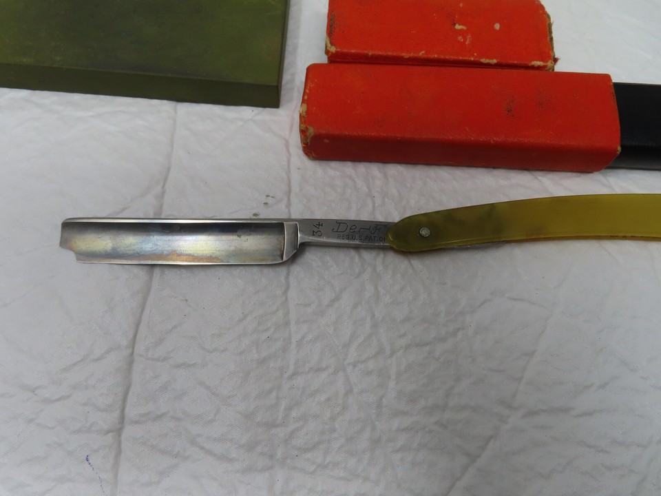 Wester Bros 34 Solingen Germany Straight Shaving Razor Temperite ...