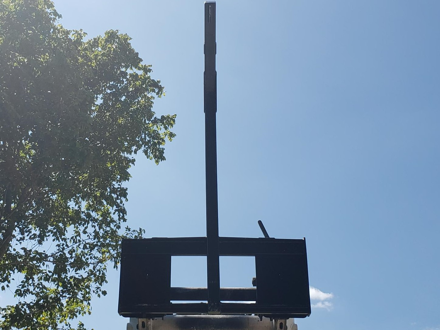 PROWORKS 72" Tree Truss Boom Hoist Skid Steer Quick Attach | eBay