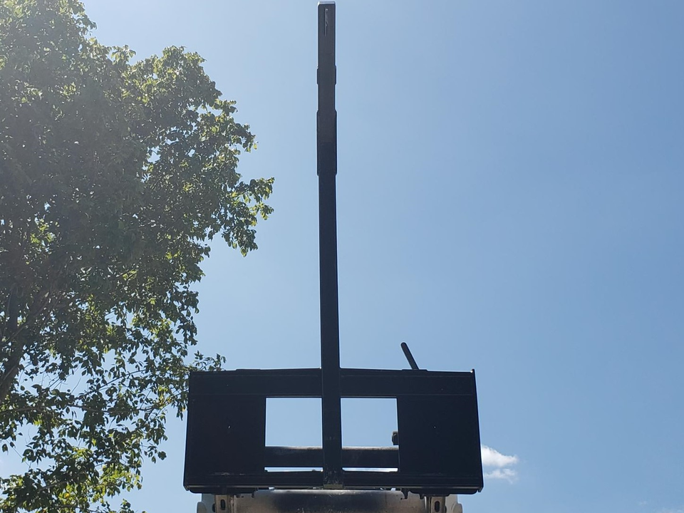 PROWORKS 72" Tree Truss Boom Hoist Skid Steer Quick Attach | eBay