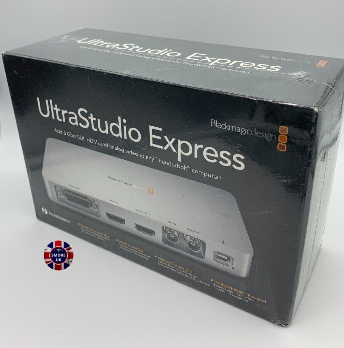 NEW SEALED PROFESSIONAL BLACKMAGIC DESIGN ULTRASTUDIO EXPRESS WITH ...