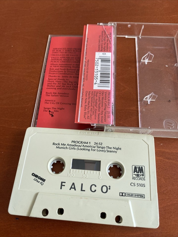FALCO Falco 3 CS 5105 Dolby Chrome Cassette Tape | eBay