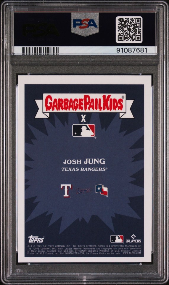 2023 GPK X MLB S3 JOSH PANACHE BASEBALL STITCHING FOIL PSA 8 - 20a ...