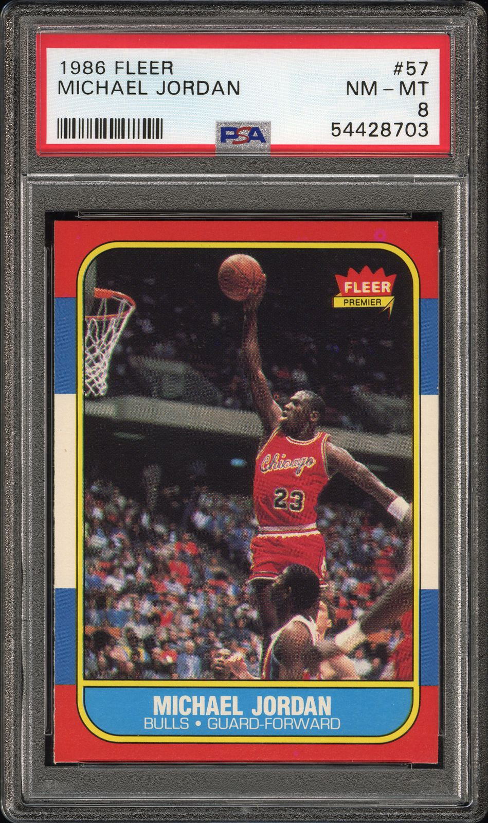 Michael Jordan Rookie Card Value Soaring - 1986-87 Fleer