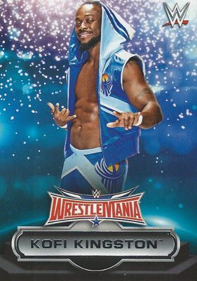 Kofi Kingston WWE Road To Wrestlemania 2016 Trading Card 22 Of 30 The ...