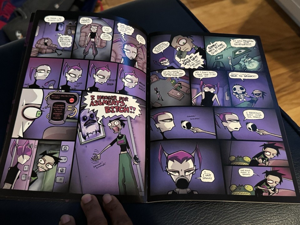 I Feel Sick #1 Jhonen Vasquez (Johnny Homicidal Maniac) Aug 1999 1st ...