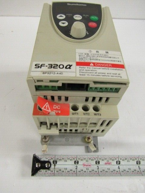 SUMITOMO SF3212-A40 AC INVERTER SF-320 SERIES 1/2HP 200/240 3PH **XLNT ...