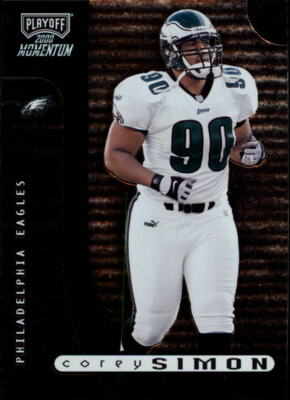 2000 Playoff Momentum #136 Corey Simon RC Rookie Card /750 | eBay