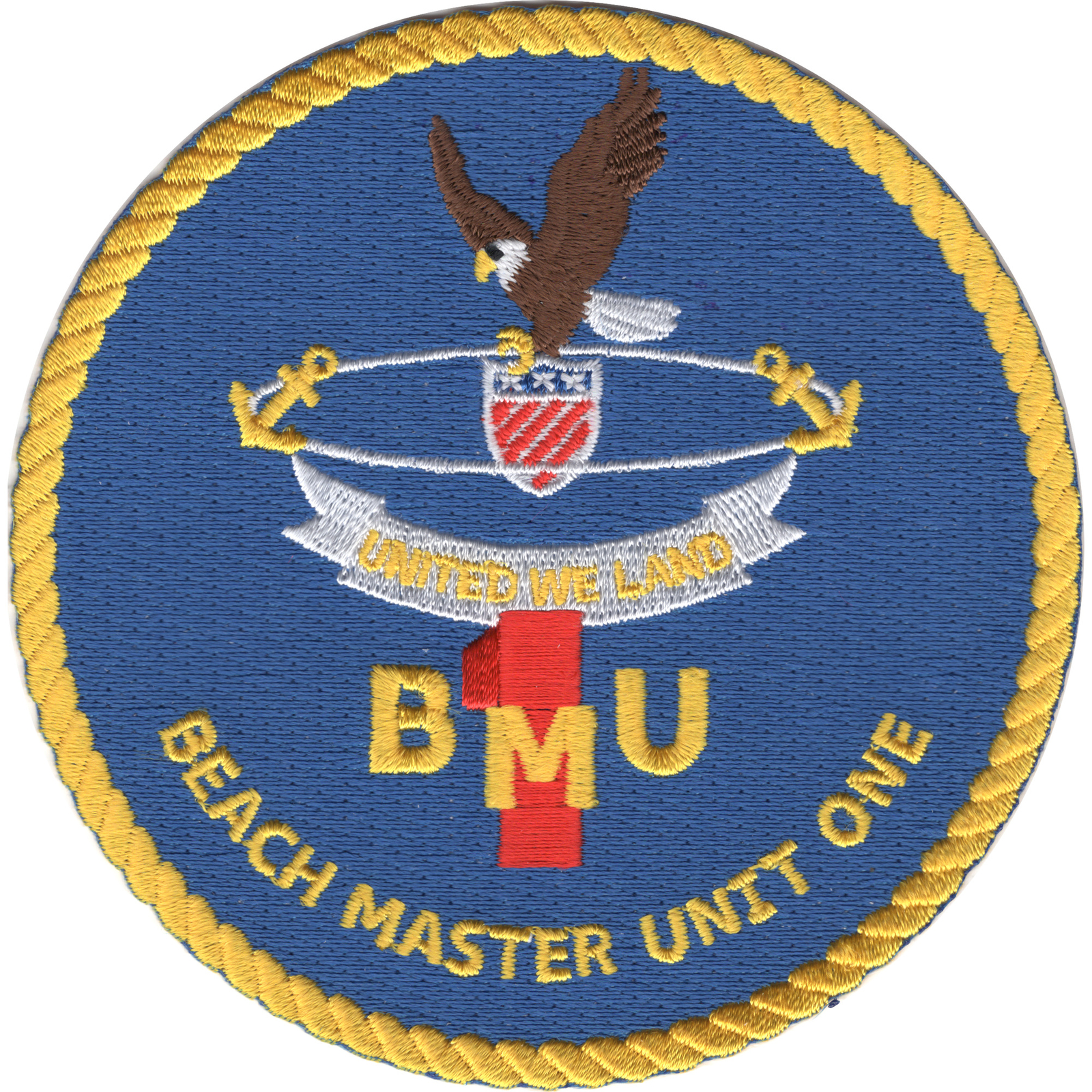 Beach Master Unit One Patch United We Land | eBay