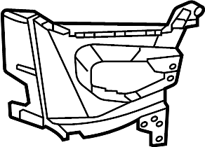 VW/Audi/Porsche 3CM807884 Bumper Cover Support Rail | eBay