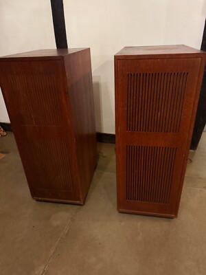 Dynatron LS200 Teak Speaker Cabinets | eBay UK