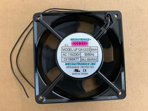 NEW MECHATRONIC Fan UF12A12/23 BWH AC 115/230V 23/19W 2-Pin 12038 12CM ...