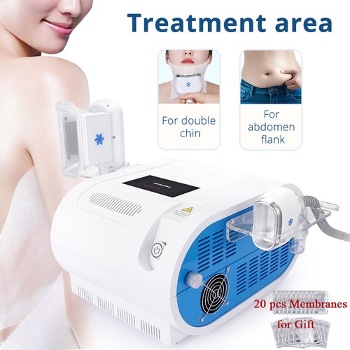 2 Handles Freezing Cool Therapy Double Chin Removal Body Massage ...