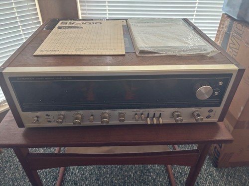 Vintage Pioneer SX-1010 Stereo Receiver 100 Watts Channel Tested ...