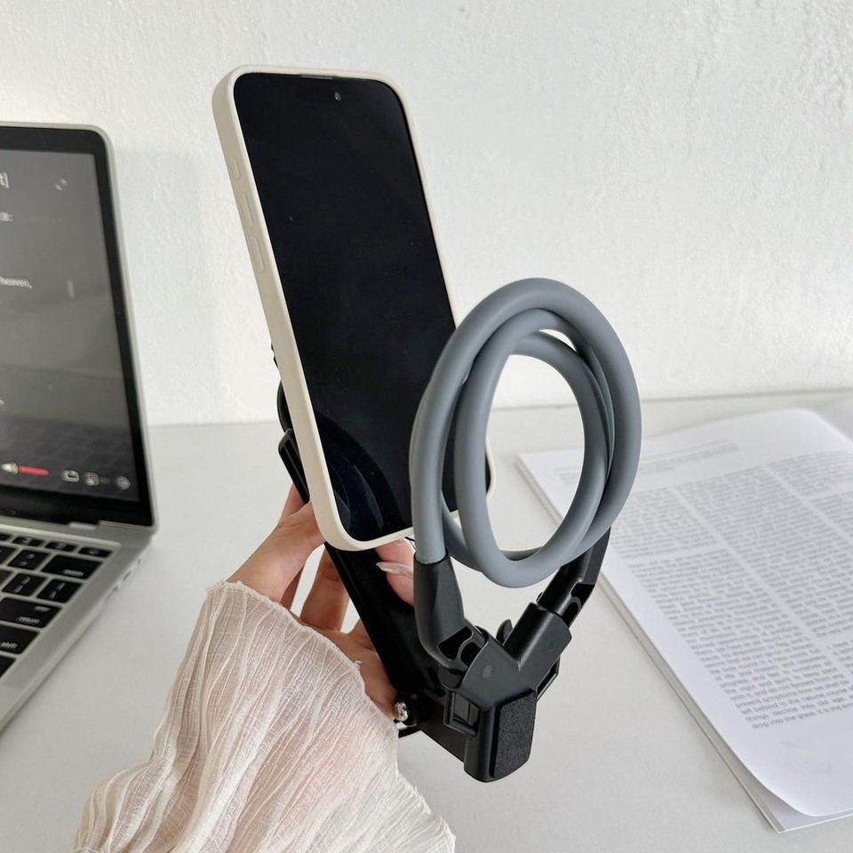 Magnetic Neck Mount Phone Holder,Hands Free Neck Mount For Cell Phone ...