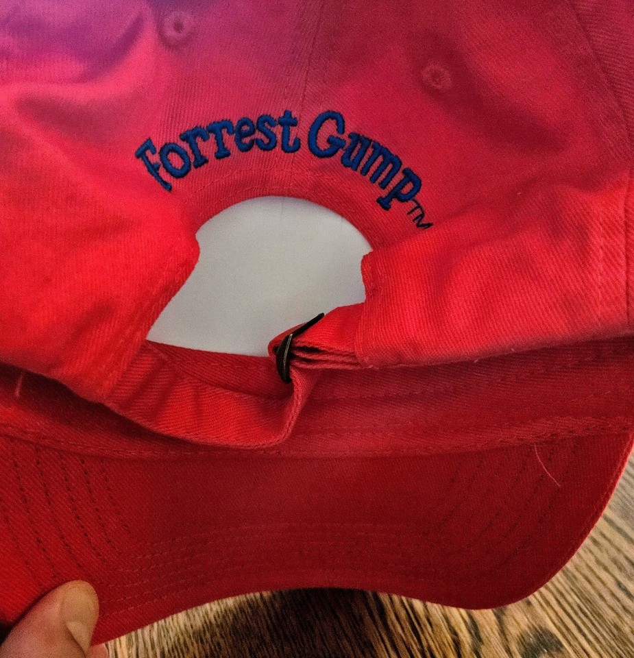 Vintage Bubba Gump Shrimp Hat Forrest Gump Movie Red Cap | eBay