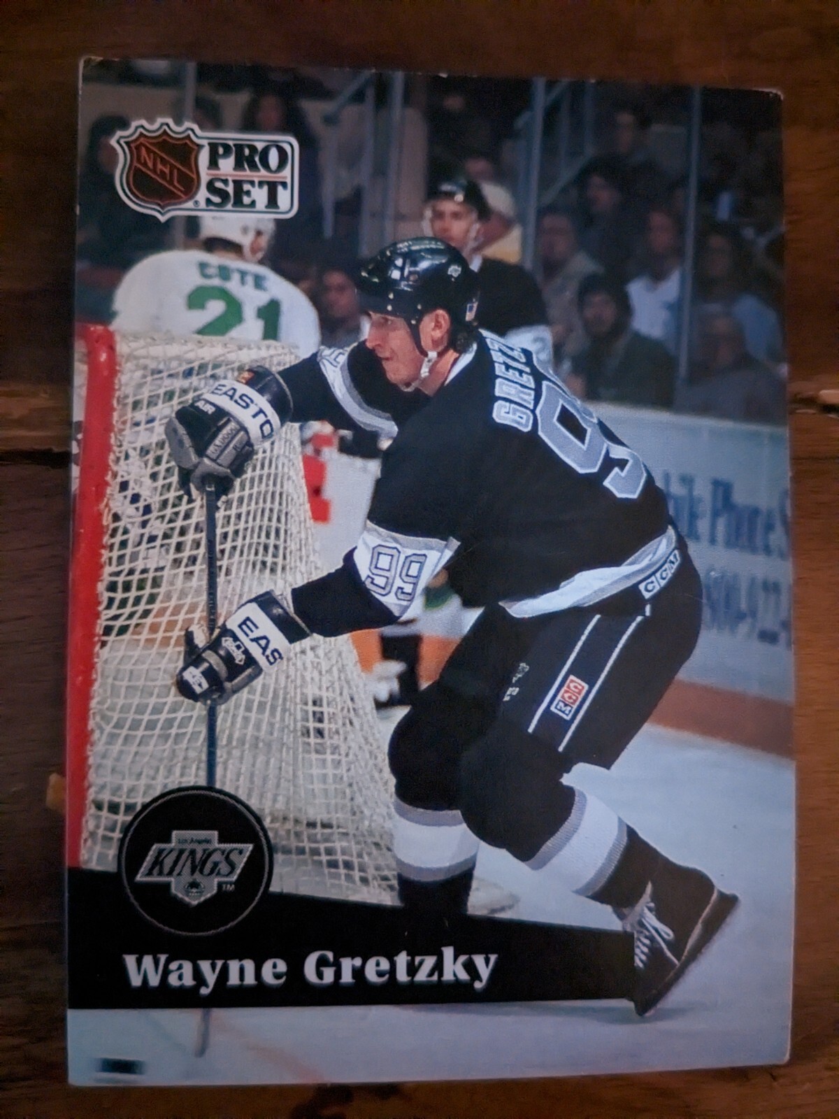 Carte de Hockey Wayne gretzky carte pro set 101 1991 en français | eBay