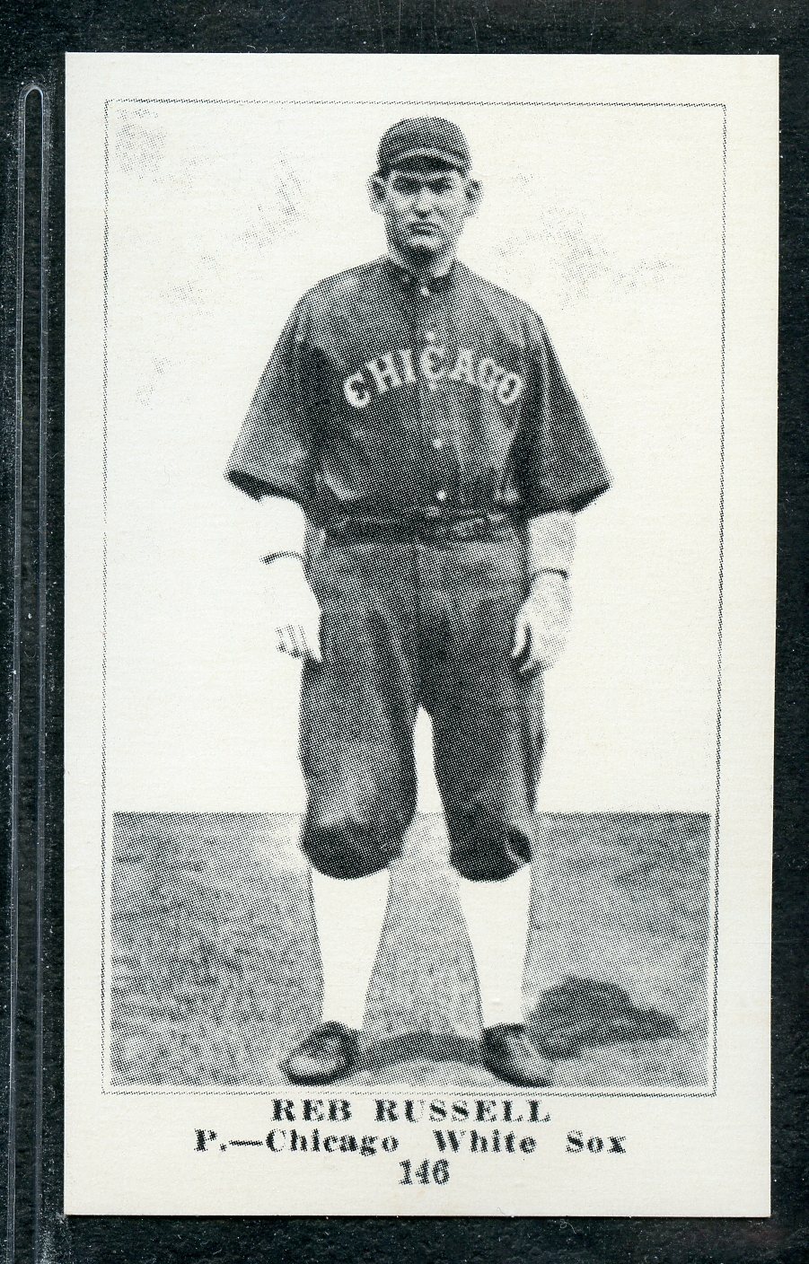1917 Collins-McCarthy Reprint - #146 - Reb Russell - Chicago White Sox ...