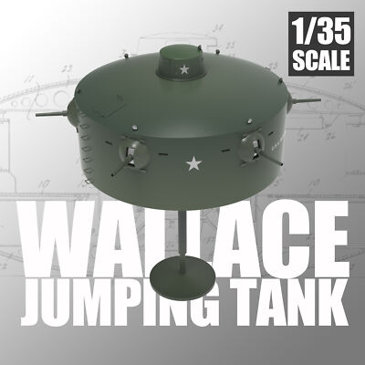 CY CY537 1/35 Scale WALLACE JUMPING TANK Model Kit | eBay UK