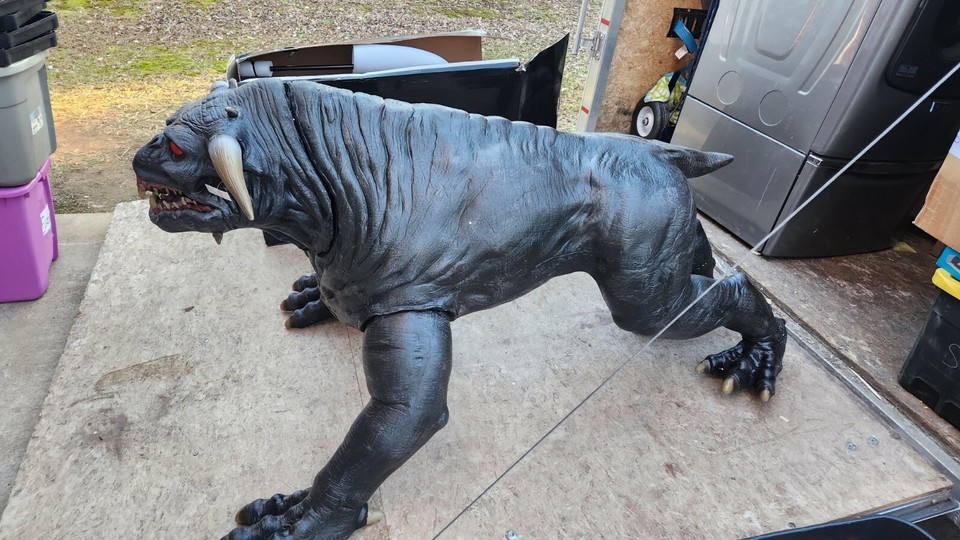 Spirit Halloween Terror Dog Life-Size Figure Ghostbusters | eBay