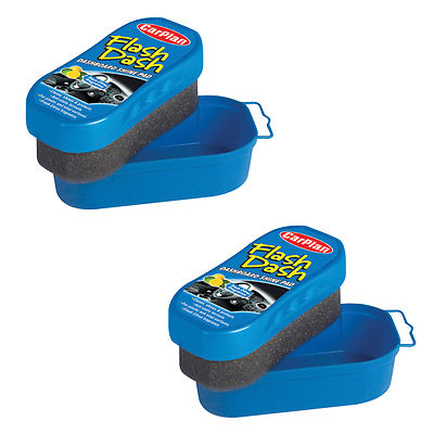 Carplan Flash Dash Dashboard Clean Shine Protect Pad Sponge Plastic ...
