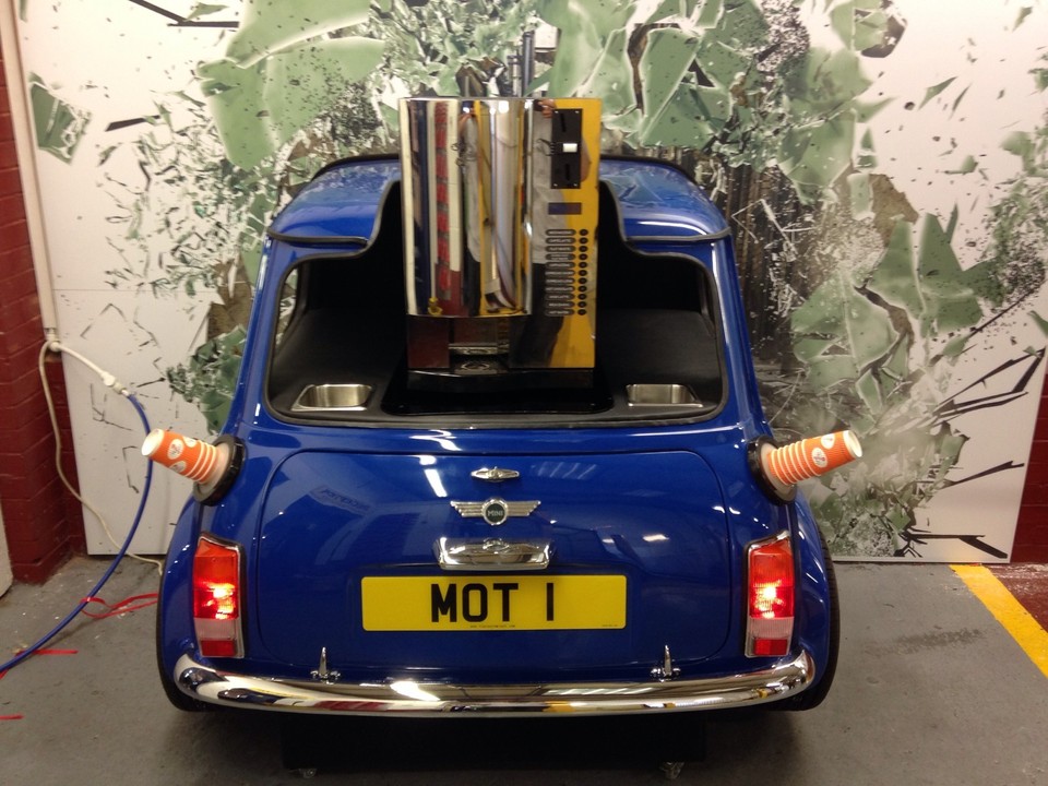 Cappuccino Coffee Machine display stand for garage coffee shop retail ...