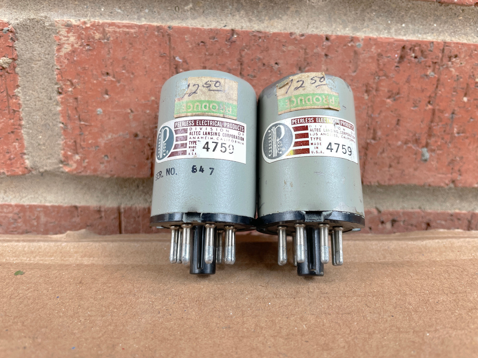 Altec / Peerless Octal 4759 Transformer Vintage Rare | eBay