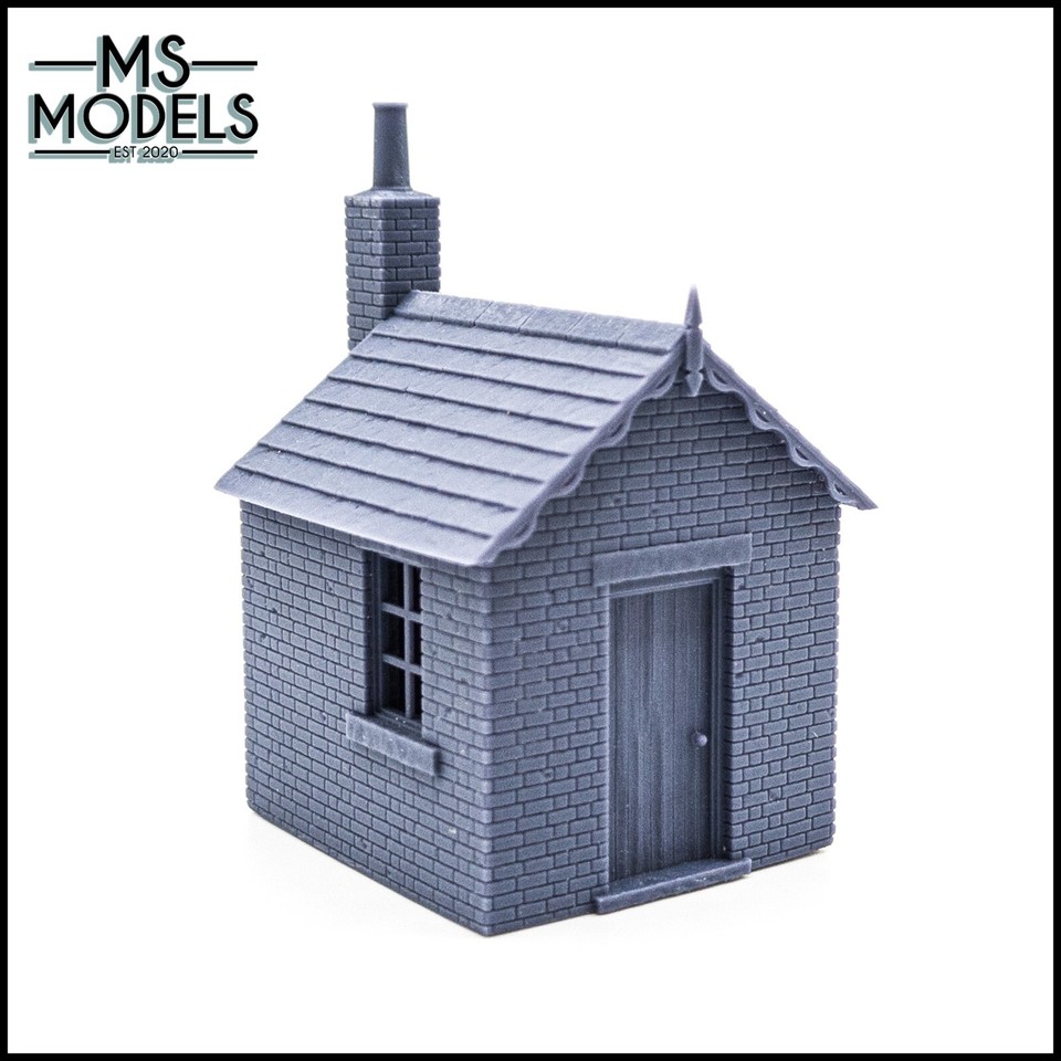 Eardington Station Hut Lineside GWR N/TT/OO/O TT:120 Gauge Scale Model ...