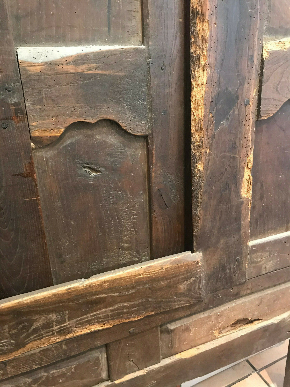 Ancien Lit clos - façade de lit clos Breton | eBay