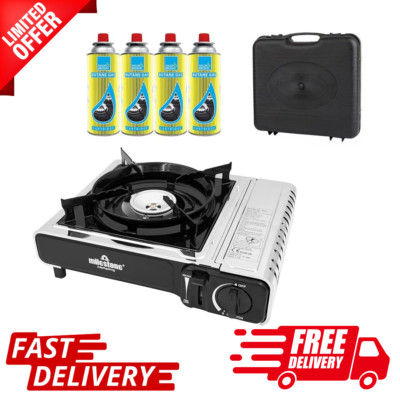 Clipper Portable Camping & Hunting Single Burner Hob Camping Gas Stove ...