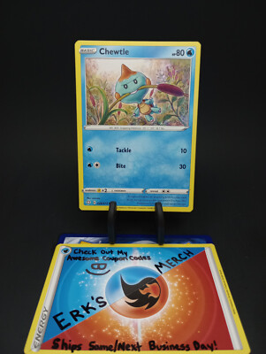 Chewtle 026/072 Shining Fates Regular Common Pokemon Card | eBay