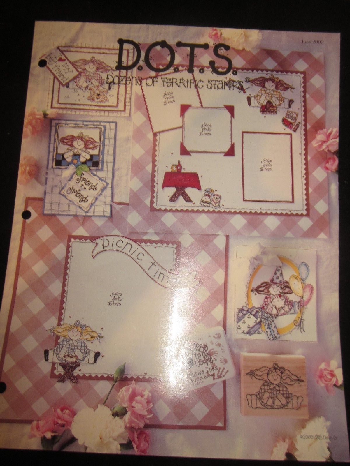 DOTS Dozens Of Terrific Stamps W231 June 2000 Stamp Of The Month ...