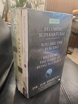 DR Joe Dispenza 3 Books Collection Box Set Paperback 2022 Sealed Self ...