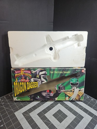 Mighty Morphin Power Rangers Dragon Dagger- Original Box W Insert Only ...