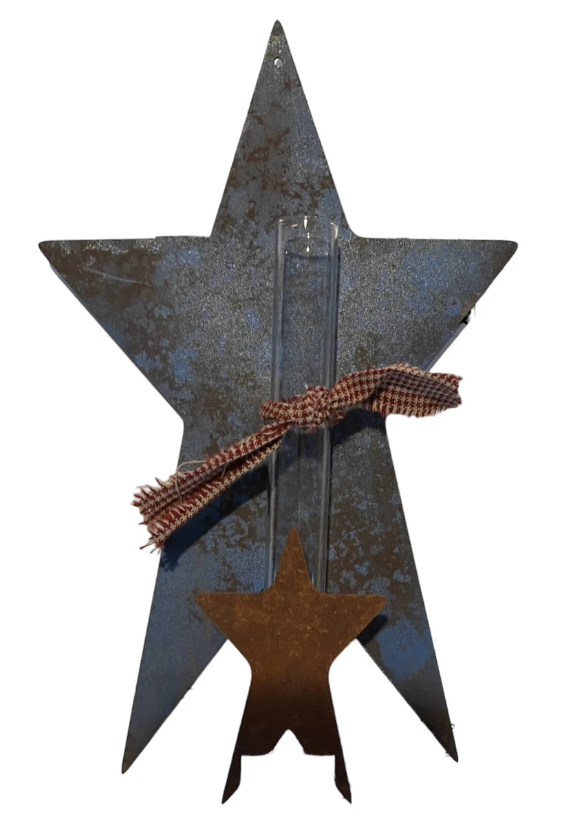 Small Rustic Metal Stars